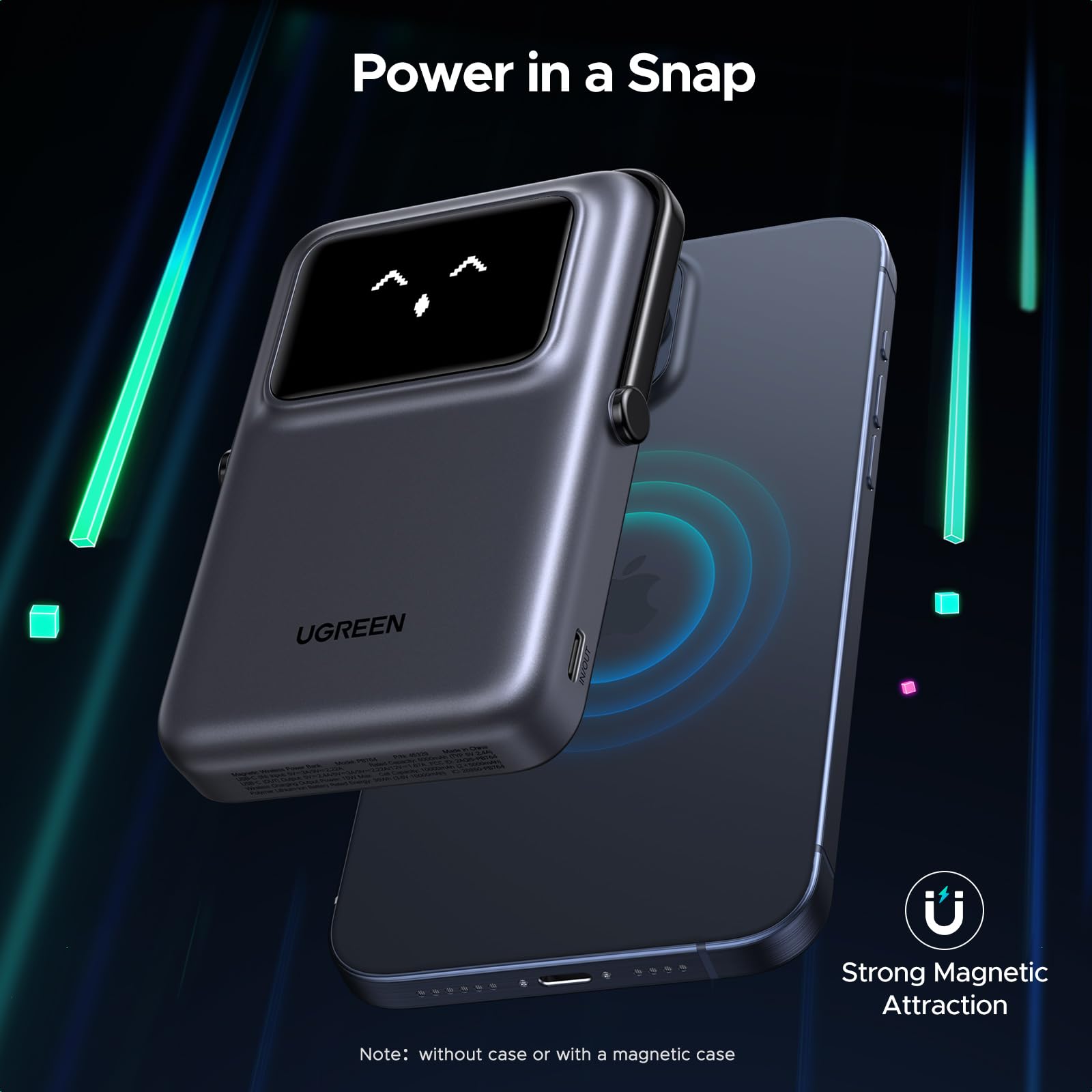 UGREEN Uno magnetische draadloze Power Bank 10000mAh 7.5W - UGREEN NL