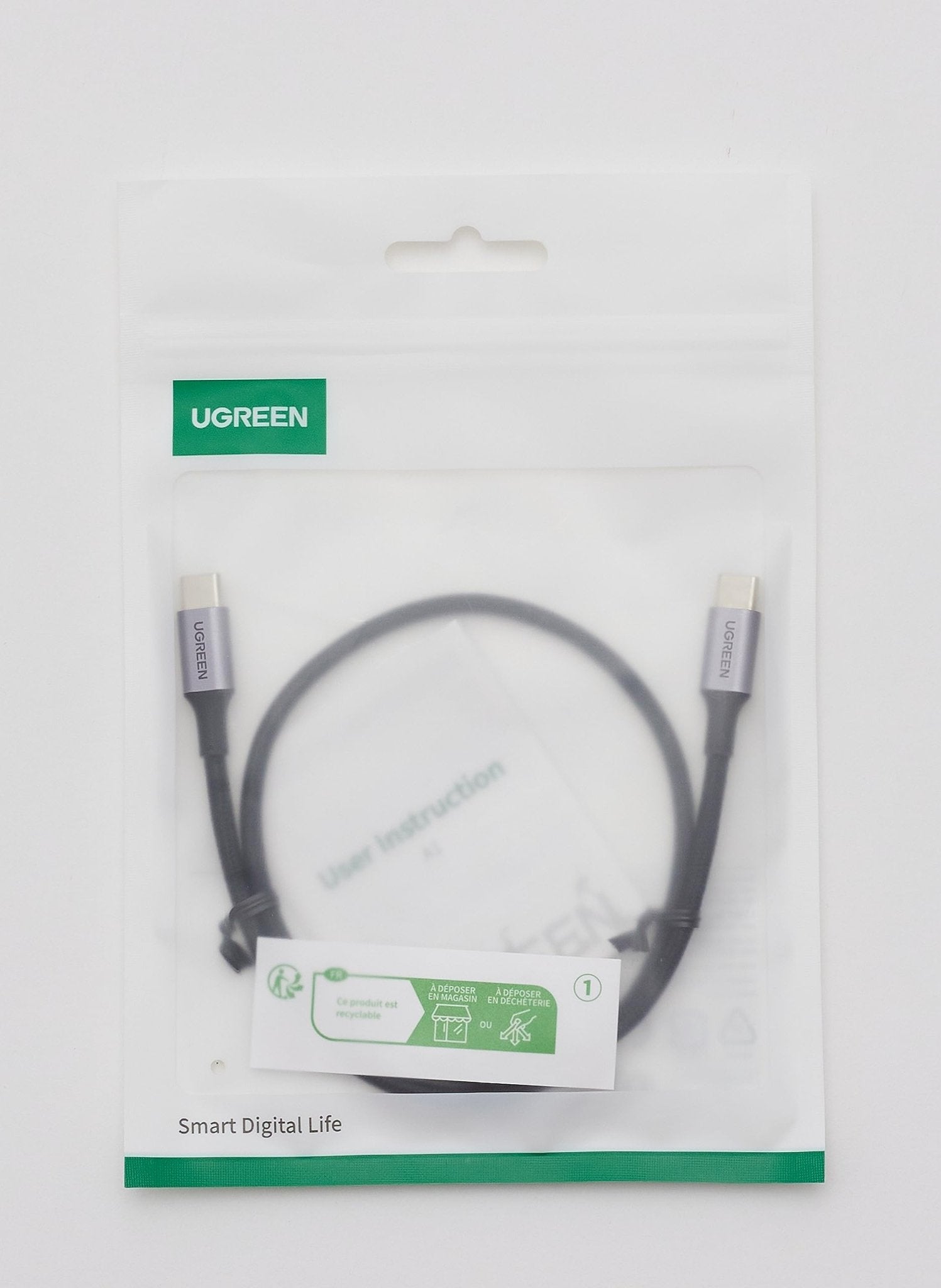 UGREEN 100W USB C Kabel naar USB C 5A/20V USB-C Oplaadkabel PD 3.0 PPS - UGREEN NL