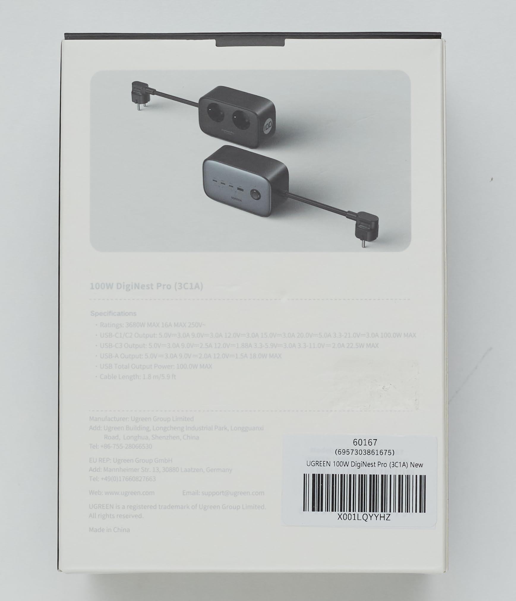 UGREEN DigiNest Pro 100W USB C GaN Oplader | UGREEN NL