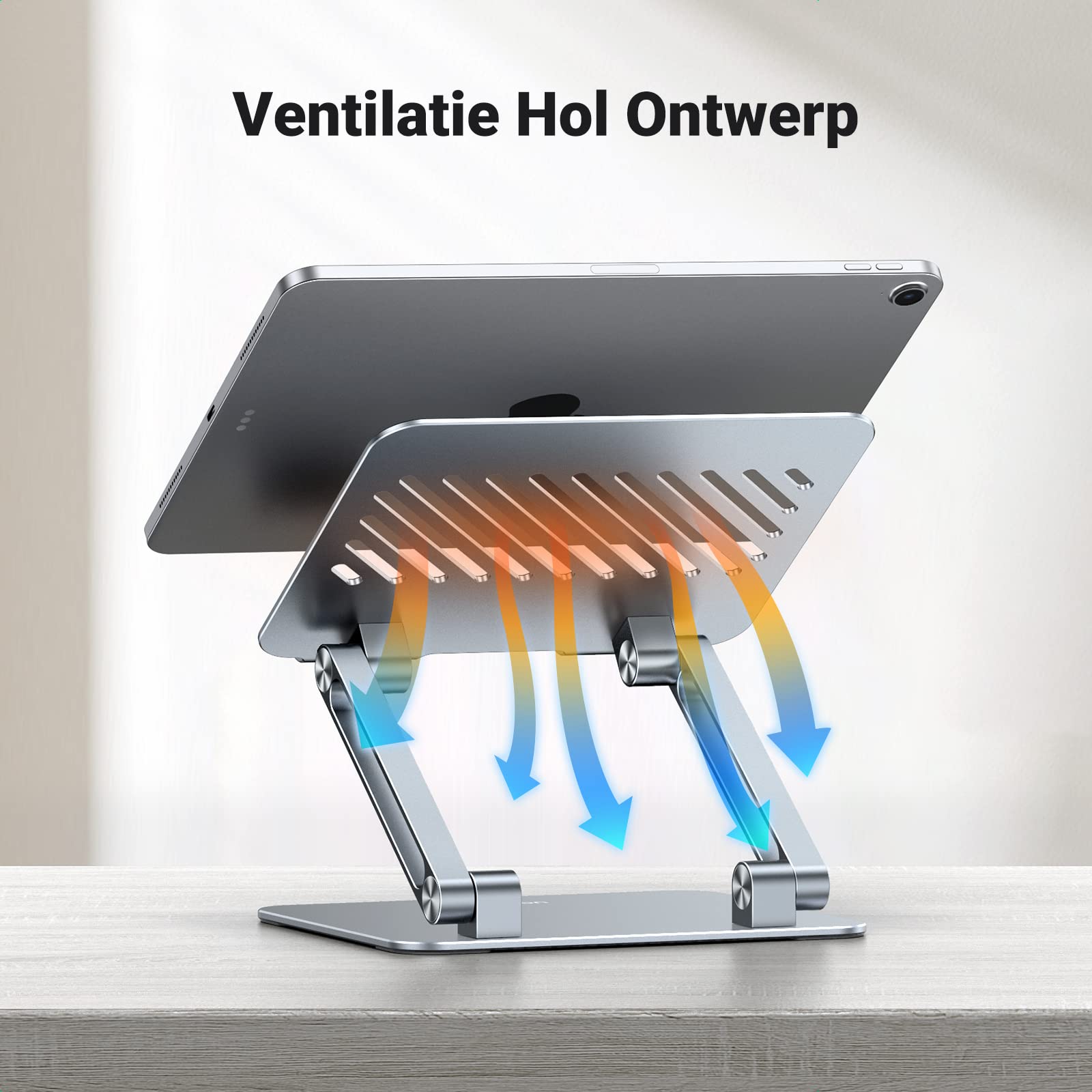 UGREEN Tablet Standaard Verstelbare Tablet Houder Aluminium Opvouwbare ...