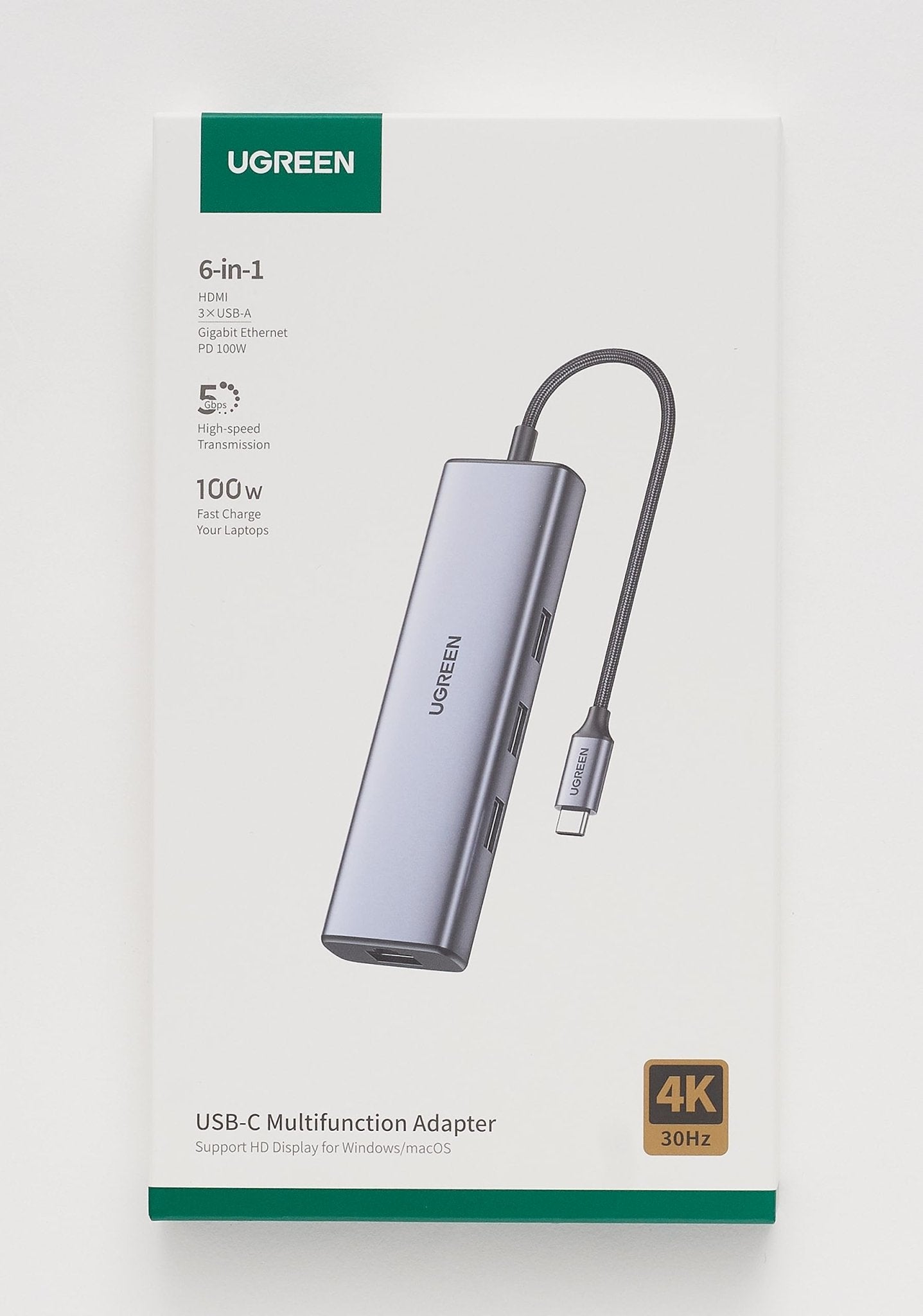 UGREEN 6-in-1 USB C Docking Station | UGREEN NL